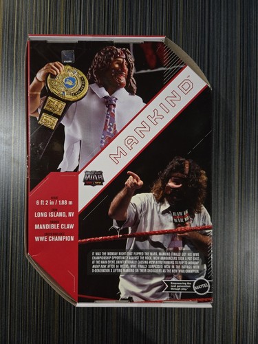 WWE Mankind Ultimate Edition Monday Night War Mattel Wrestling Figure ...