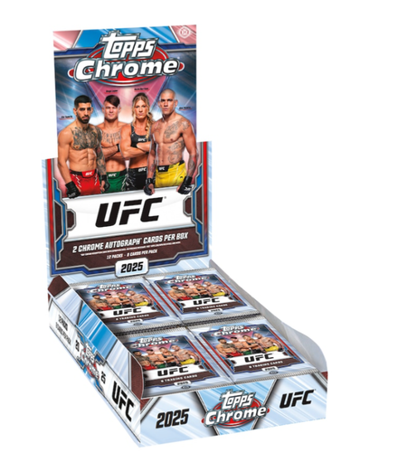 2025 Topps Chrome UFC Hobby Box Factory Sealed | eBay
