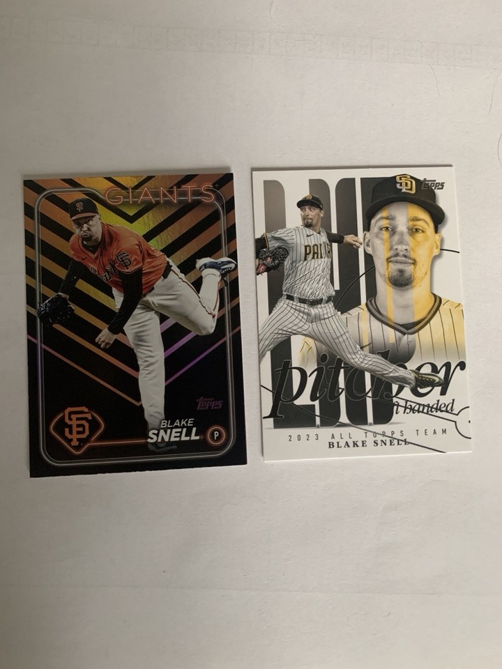 Lot Of 5 Blake Snell Modern Baseball Cards Los Angeles Dodgers MLB MVP ...