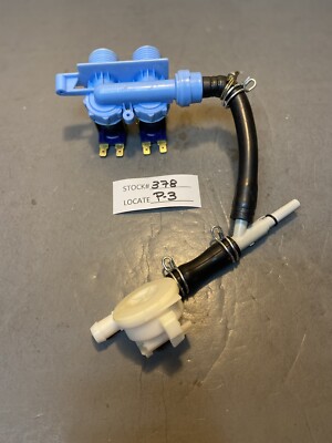 GE/ MAYTAG WASHER WATER FLOW SENSOR 461970201611 And WATER INLET, Free ...