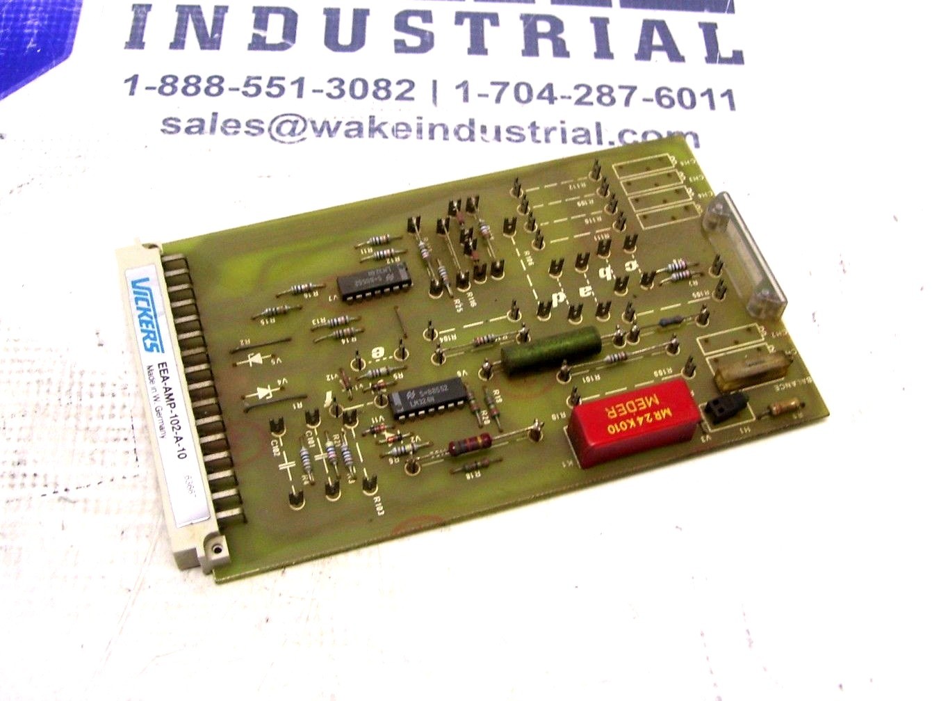 VICKERS AMPLIFIER CARD EEA-AMP-102-A-10 EEAAMP102A10 60 Day Warranty ...