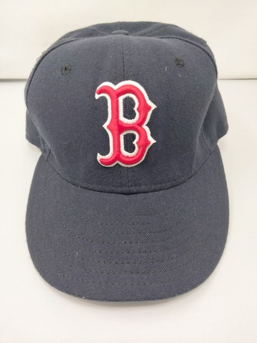 Boston Red Sox Hat Cap Fitted Mens 7 1/4 Blue MLB Baseball New Era Men ...