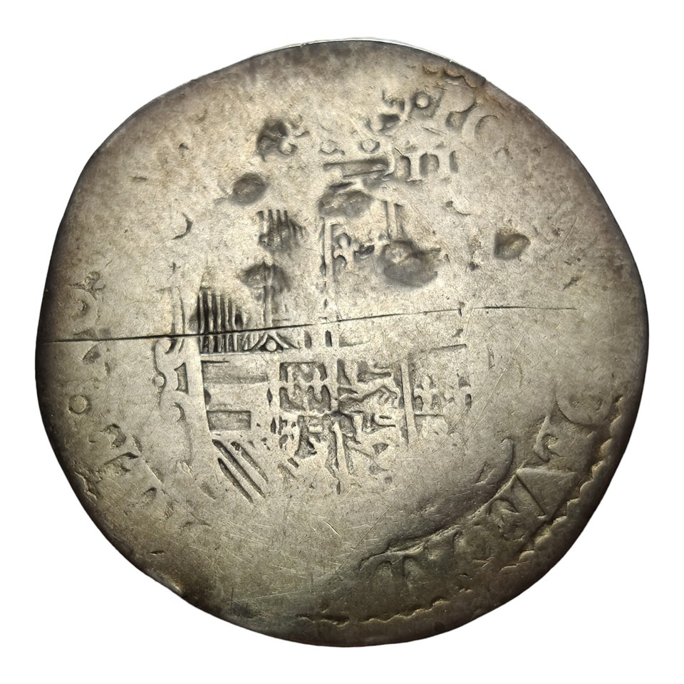 1555 England Silver Hammered Shilling Philip & Mary Dual Portrait Coin ...