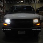 2PC 5x7" 7x6 LED Headlight Hi/Lo For Chevy Express 1500 2500 3500 4500 ...