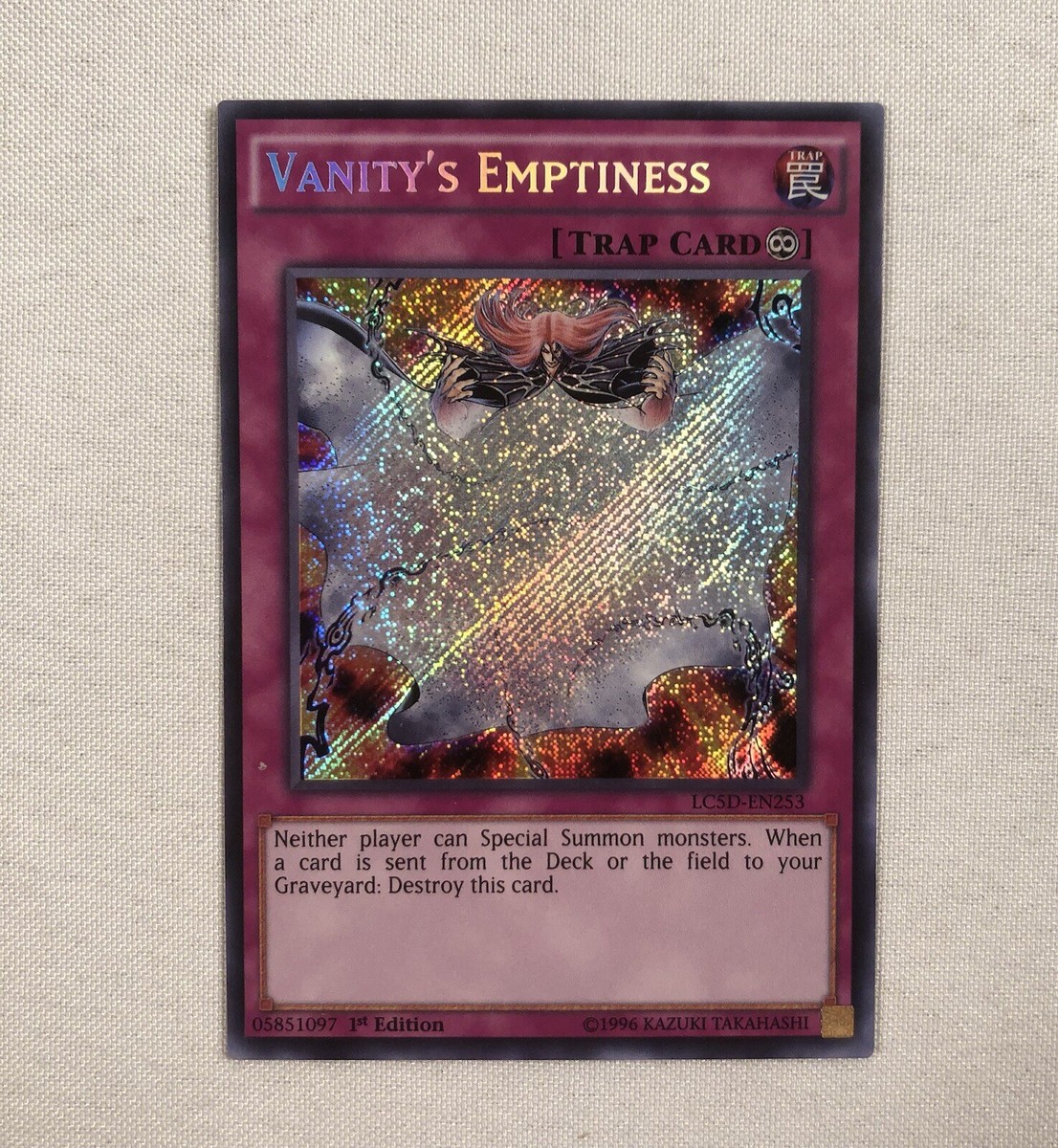 Vanitys Emptiness Vanity's Emptiness Yugioh Excelente Estado Secreta