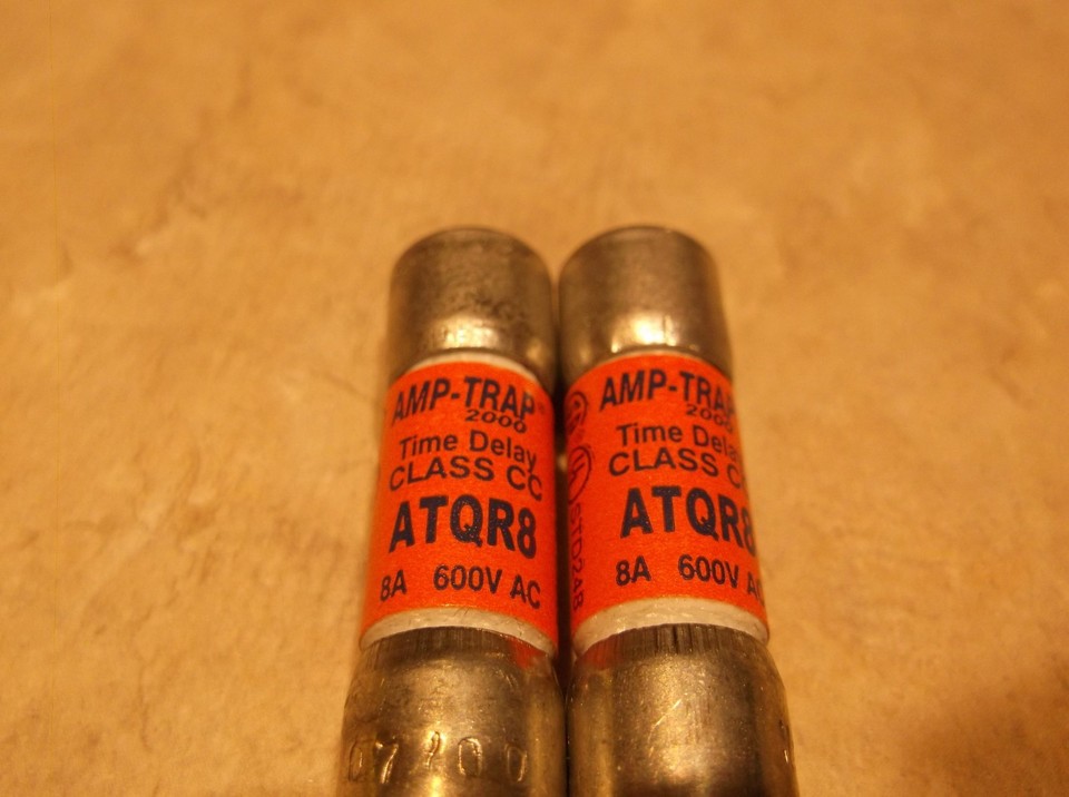 LOT OF 2 Ferraz Shawmut ATQR8 Amp-trap Fuse 8 Amp 600 | eBay