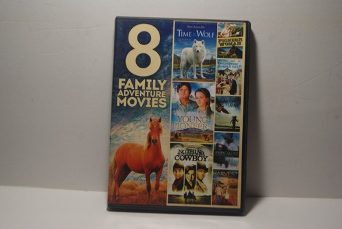 8 Family Adventure Movies DVD 2013 Family Fine Movies Genre's | eBay