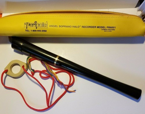 Peripole Angel Soprano Halo Recorder Case Neck Hanger PB 6001 German ...