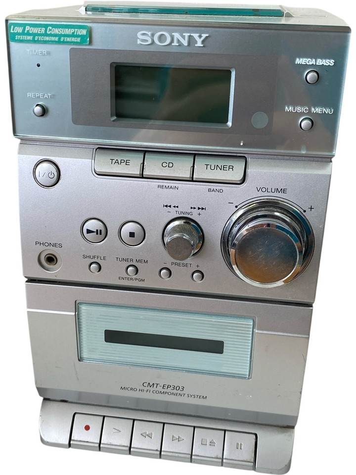 Sony Micro Hi-Fi Component System CMT-EP303 CD Player Cassette Radio ...