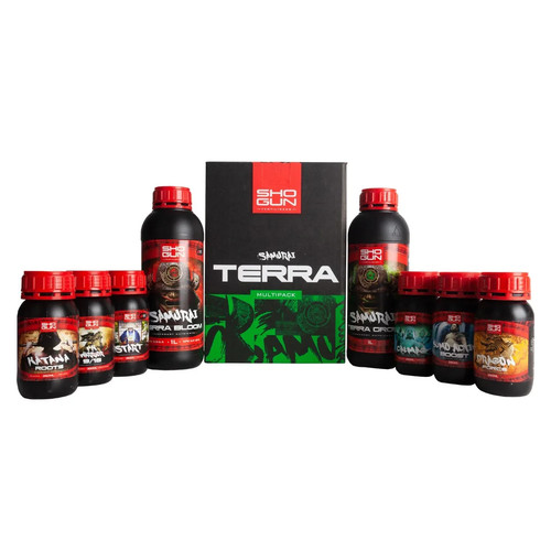 SHOGUN Terra Multipack – The Complete All-in-One Nutrient Kit for Soil ...