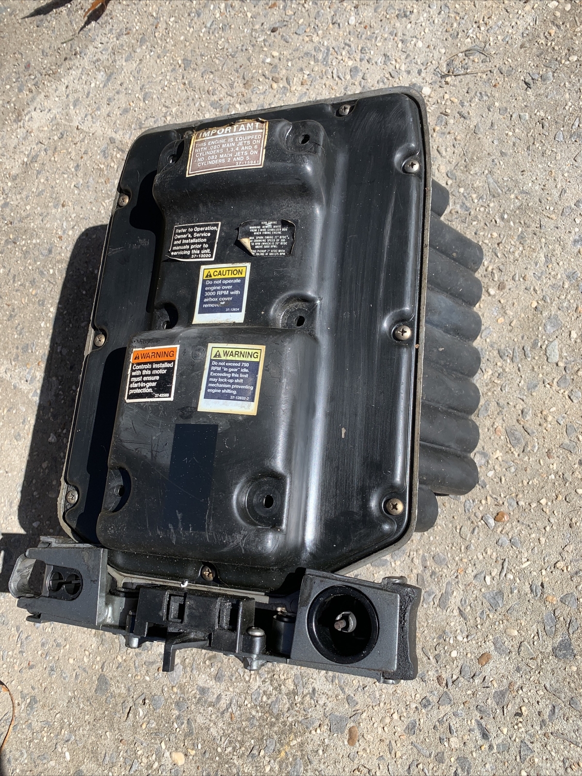 Mercury Blackmax 150hp 200hp Sound Attenuator Plate Cover Silencer ...