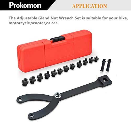 Variable Cylinder Spanner Wrench Set | 15pc |adjustable With Variable ...