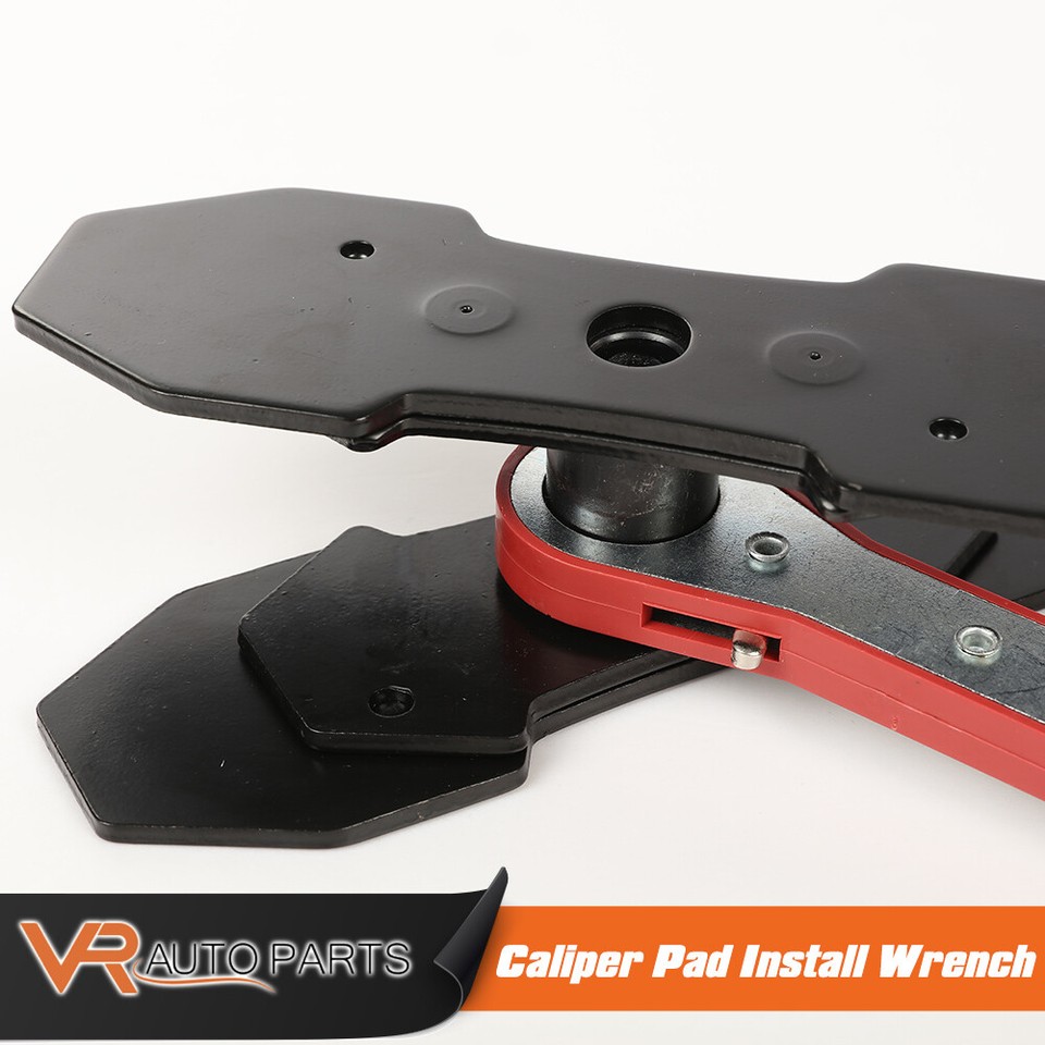 Car 360° Ratcheting Brake Piston Spreader Wrench Caliper Pad Install ...
