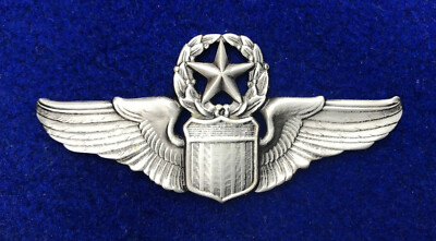 US AIR FORCE COMMAND PILOT WINGS BADGE; REGULATION FULL SIZE | eBay
