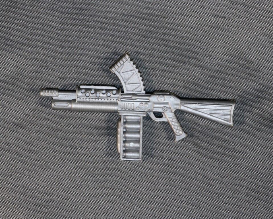 1990 Hasbro GI Joe Sky Patrol Airwave Silver RIFLE / GUN Accessory | eBay