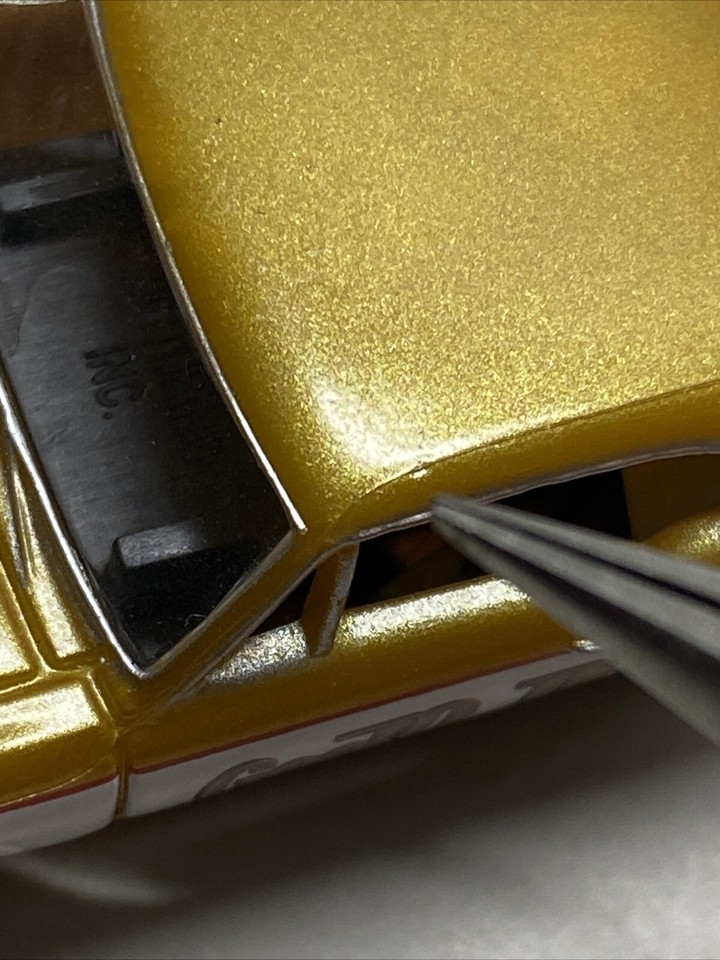 Rare Aurora T-Jet 1966 Pontiac GTO Slot Car Gold GeeTO Tiger Runs Great ...