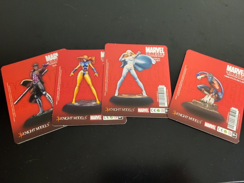 Knight Models Marvel Miniature Game Gambit w/ card | eBay