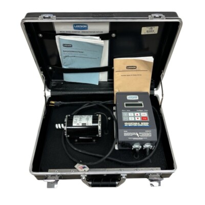 Leeson Speedmaster Adjustable Speed Drive AC Motor Controller 174961 w ...