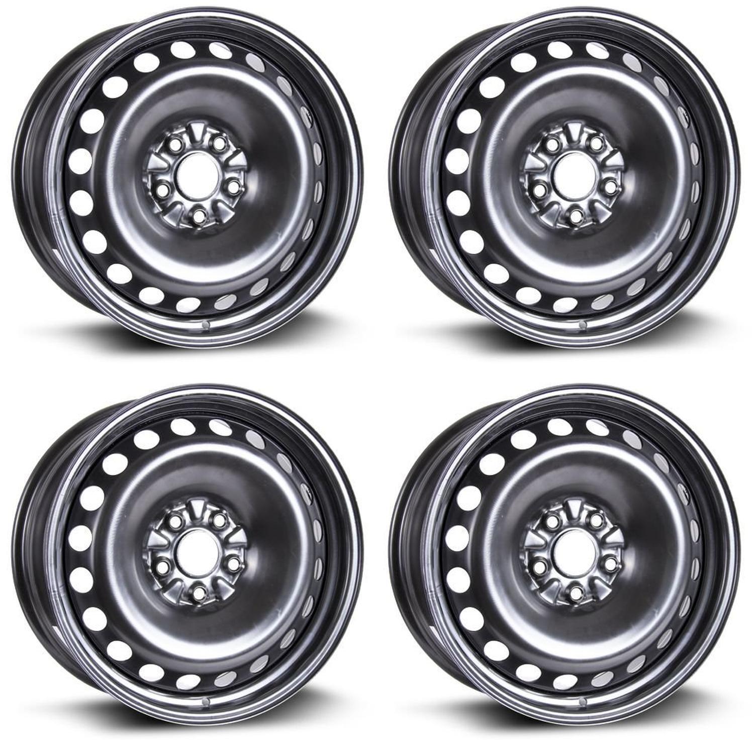 Set of 4 18 Inch Black Steel Wheel Rim for Acura MDX, RTX X48520 18x8 ...