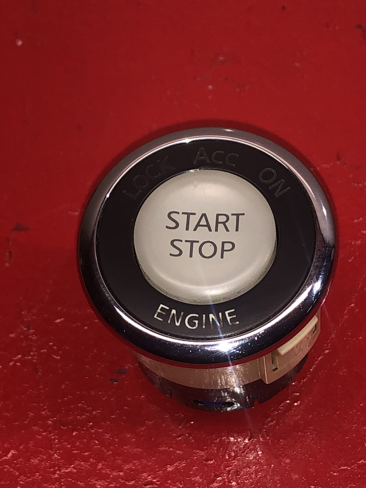 06-10 INFINITI G37 M35 ENGINE START STOP PUSH BUTTON SWITCH IGNITION ...