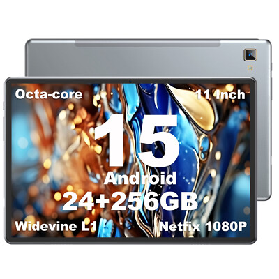 Newest Q17 Android 15 Tablets, 11 Inch Tablet, 24GB+256GB/1TB, 8000mAh ...