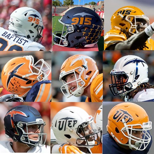 UTEP MINERS FOOTBALL MINI HELMET, 9+ VERSIONS TO PICK FROM | eBay