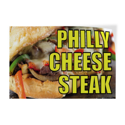 Decal Stickers Philly Cheese Steak Advertising Printing C Vinyl Store ...