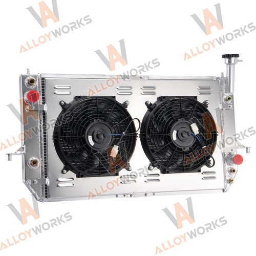 4 Row Aluminum Radiator+Shroud Fan For 1996-2005 01 Chevy Astro/GMC ...