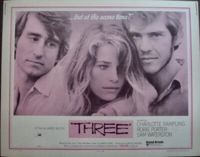 THREE half sheet movie poster 22x28 CHARLOTTE RAMPLING 1969 NM | eBay