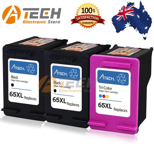 Generic Black & Color Ink for HP 65XL Deskjet 3720 3722 3730 3752 2622 ...
