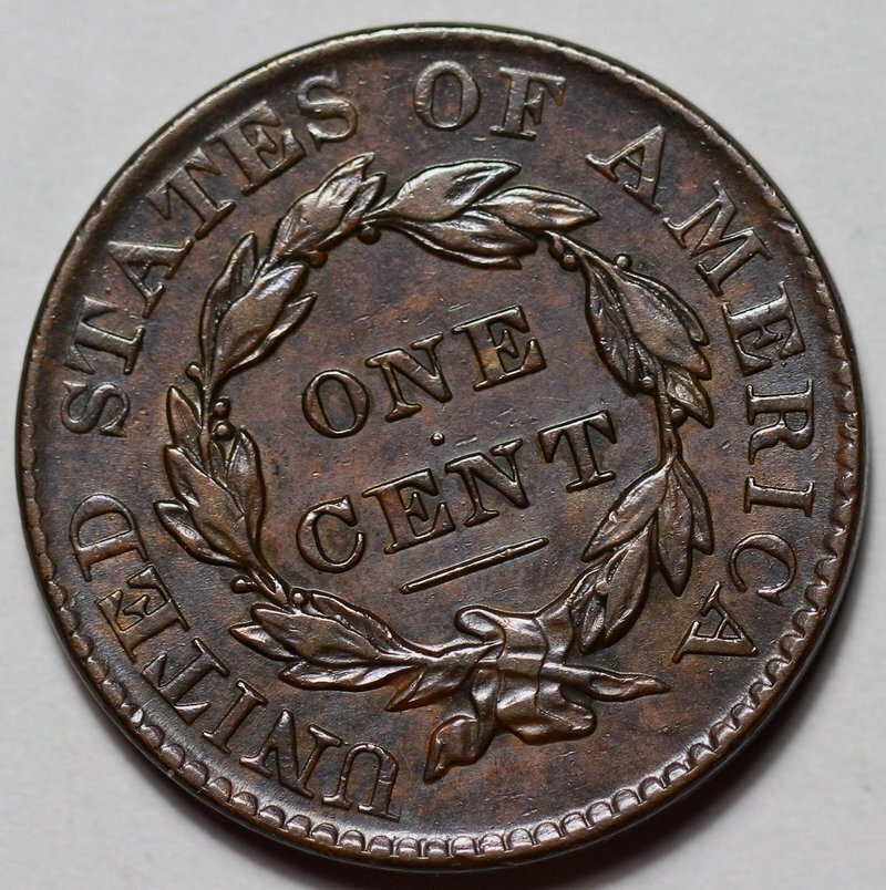 1828 Coronet Head Large Cent - Large Narrow Date - US 1c Copper Coin | eBay