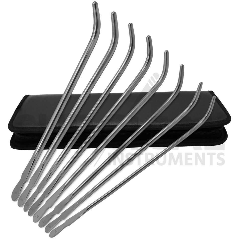 8 Pcs Van Buren Dilator Urethral Sounds Set Kit OB/Gynecology Surgical ...
