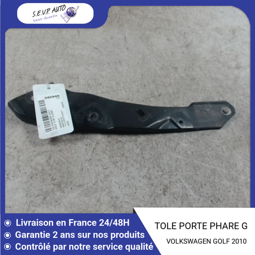 🇫🇷 TOLE PORTE PHARE GAUCHE VOLKSWAGEN GOLF VI 2008- 🚀 5K0806929B | eBay