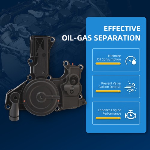 OEM Oil Separator PCV Valve Kit for Audi A3 A4 Q5 TT VW Golf Passat ...