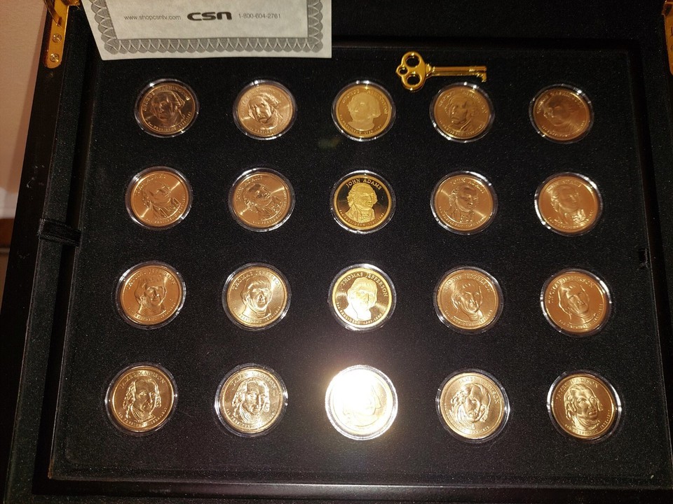 CSN Ultimate Presidential Dollar Coin Collection 2007 to 2011 - 100 ...