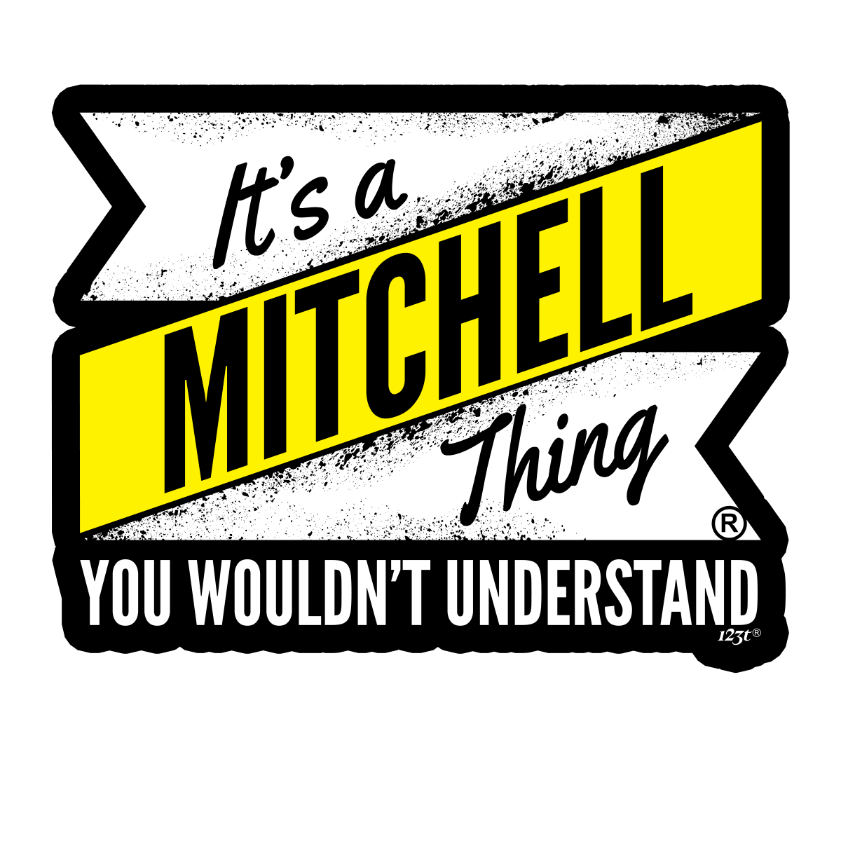 2 x Car Stickers - mitchell V2 Surname Thing Decal Window Bumper Laptop ...