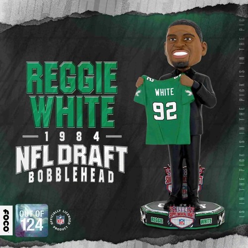 REGGIE WHITE Philadelphia Eagles 1984 NFL Draft Day Dreamsicle ...
