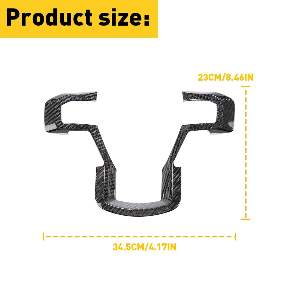 1/2set Trim Steering Wheel Cover Interior Accessories For F250 Ford F150 F350 20 | eBay