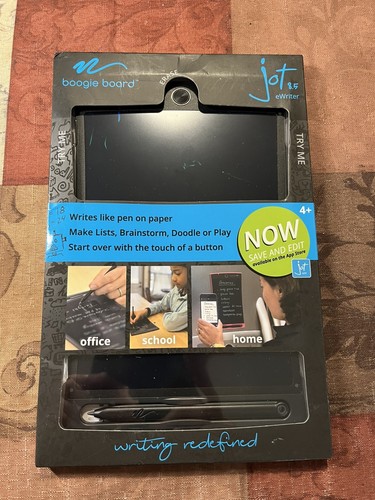 Boogie Board Reusable Writing 8.5in eWriter by Jot LCD Tablet - NEW ...