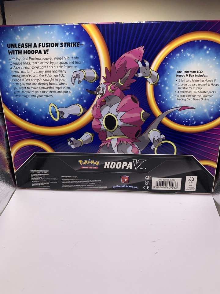 Hoopa V HP220 2021 Collectible Pokemon *Fusion Strike* Trading Card | eBay