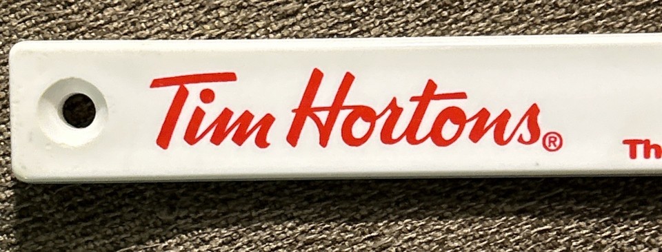 Vtg Pro-Shot TIM HORTONS Timbits Minor Hockey Mini 17.5" Plastic Hockey ...