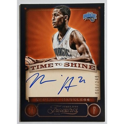 2013-14 Panini National Treasures Maurice Harkless Time To Shine Auto ...