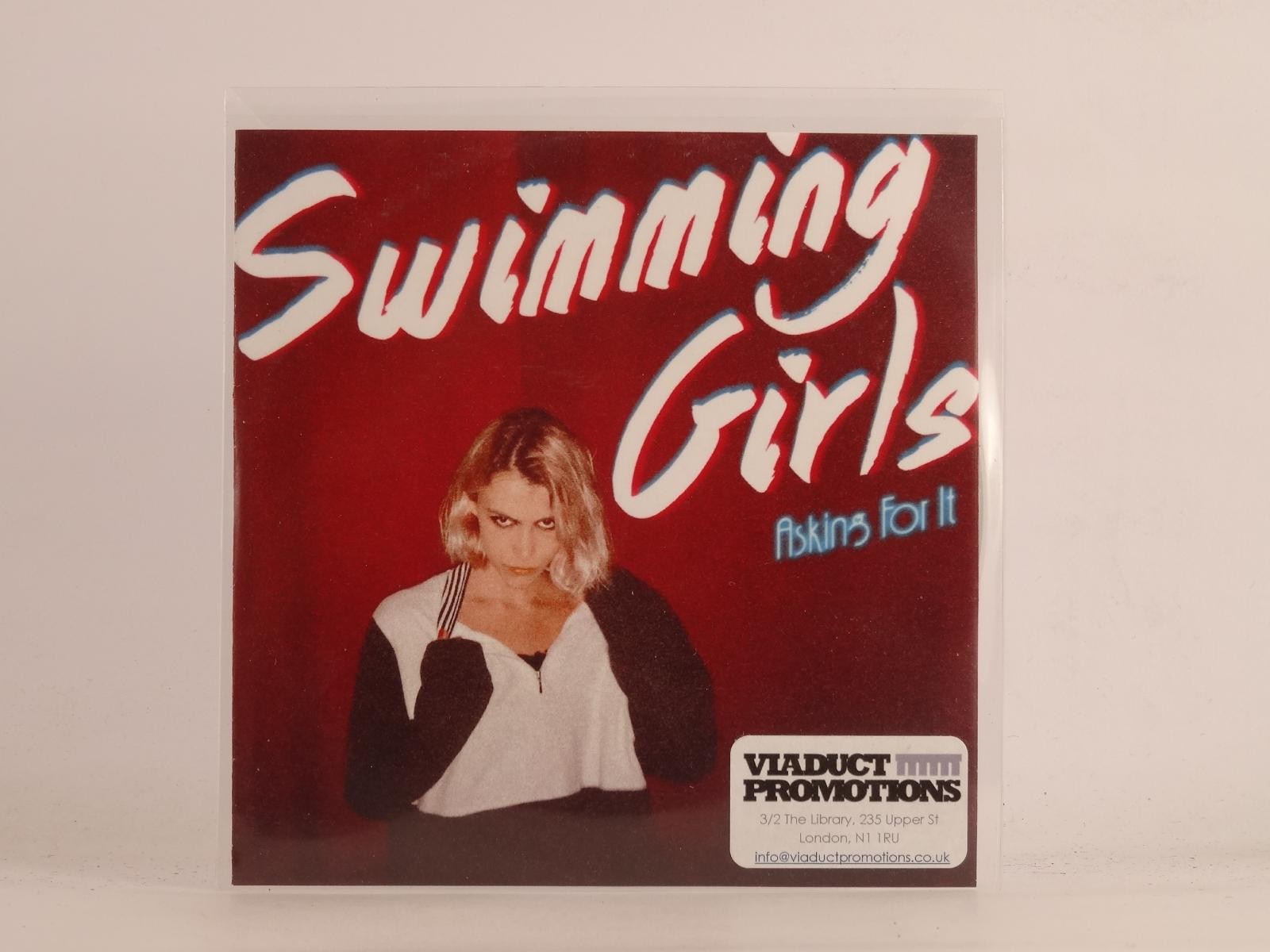 SWIMMING GIRLS ASKING FOR IT (E53) 1 Track Promo CD Single along with ...