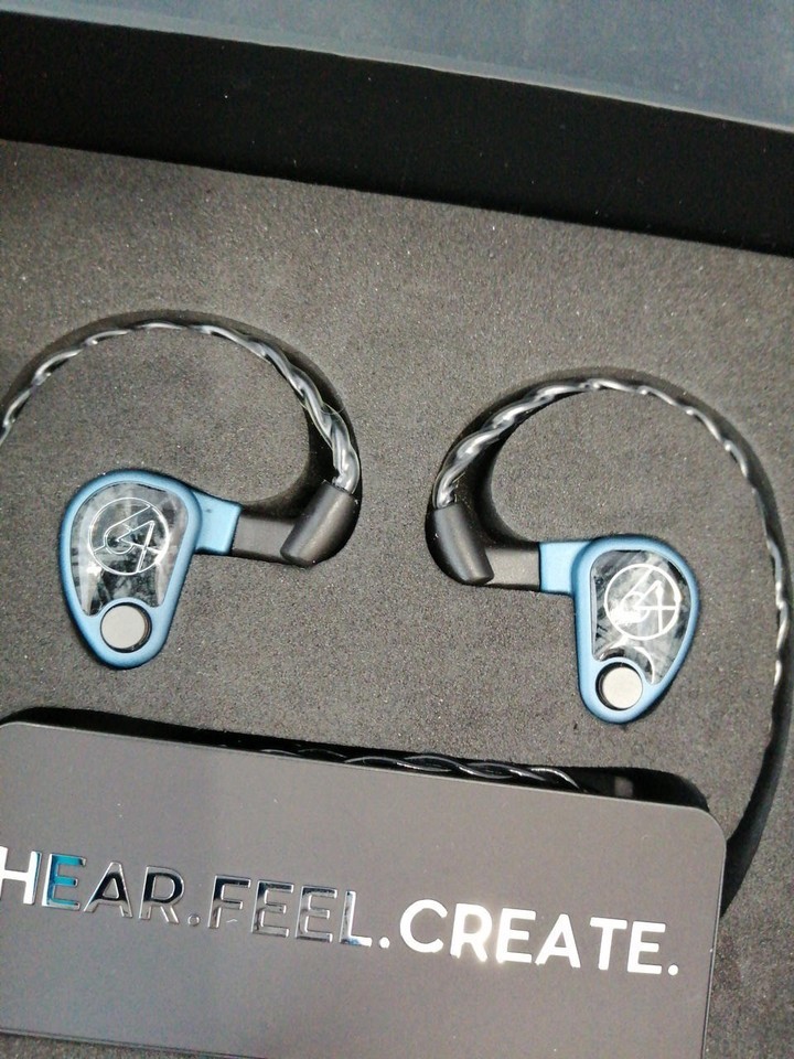 64 AUDIO U4s Universal Fit In-Ear Monitors Earphones 64A-7051 Used w ...