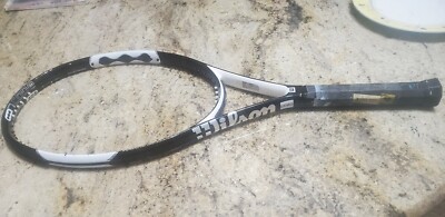 Wilson ncode six-two 110 1/2 (4) 16 x 20 n code unstrung demo racket ...