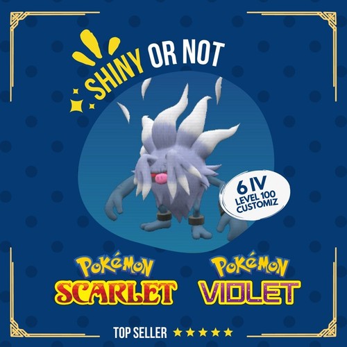 Annihilape Shiny or Non 6 IV Competitive Customizable Pokémon Scarlet ...