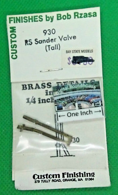 Custom Finishing by Bob Rzasa O scale #930 Sander Valve, (Tall), approx ...