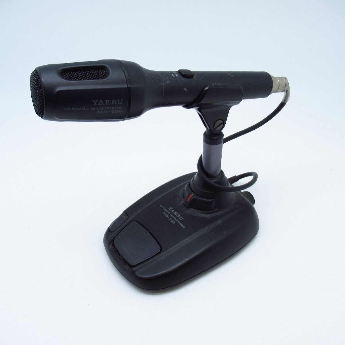 Yaesu MD-100A8X Dynamic Desktop Microphone Working F/S | eBay