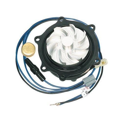 Summit Racing Water Pump Electric 30 gpm Aluminum Black Chevy 5.7L LT1 ...