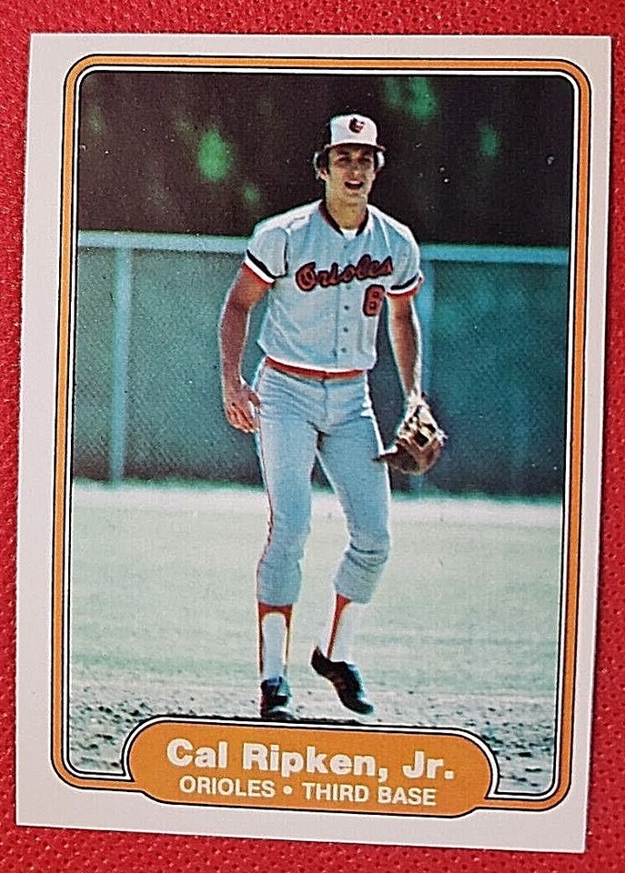 1982 Fleer #176 Cal Ripken RC Team: Baltimore Orioles Baseball | eBay